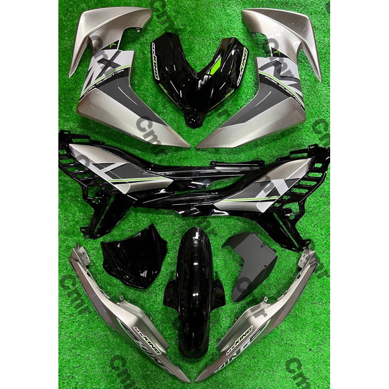 Cover Set Y16 V1 / V2 Silver Black / Mx King Hijau / Mx King Merah ...