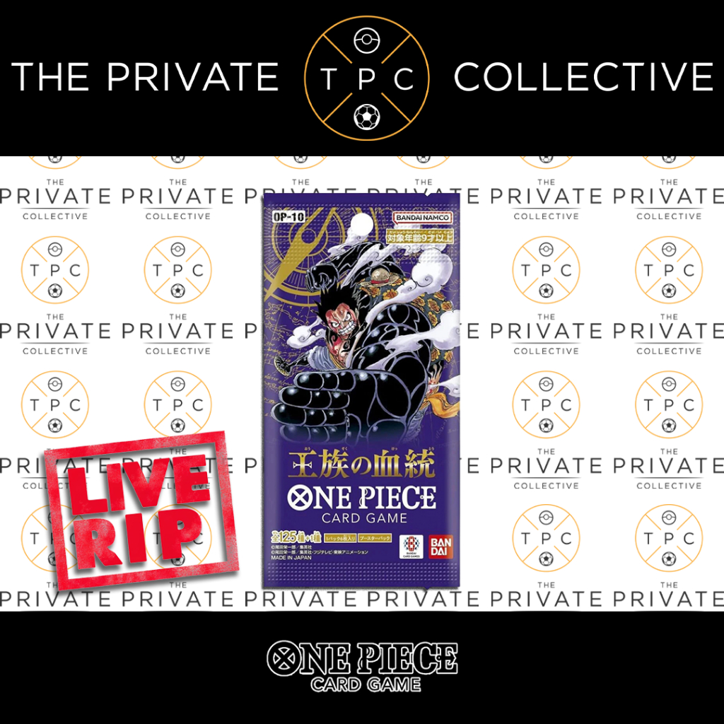 (TPC-OP)OP-10 BOOSTER PACKS(LIVE RIP) | Shopee Malaysia