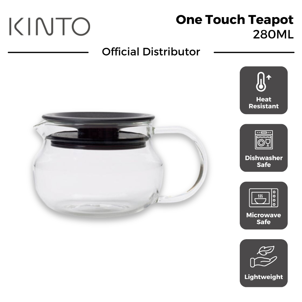 Kinto One Touch Teapot 280ML | Shopee Malaysia