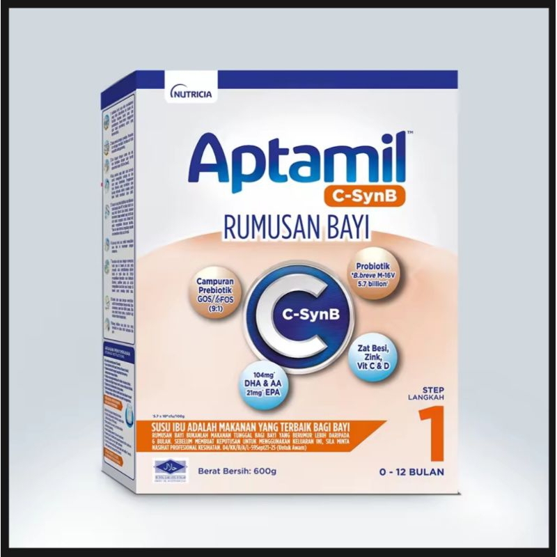 Aptamil C-SynB Infant Formula (600g) | Shopee Malaysia