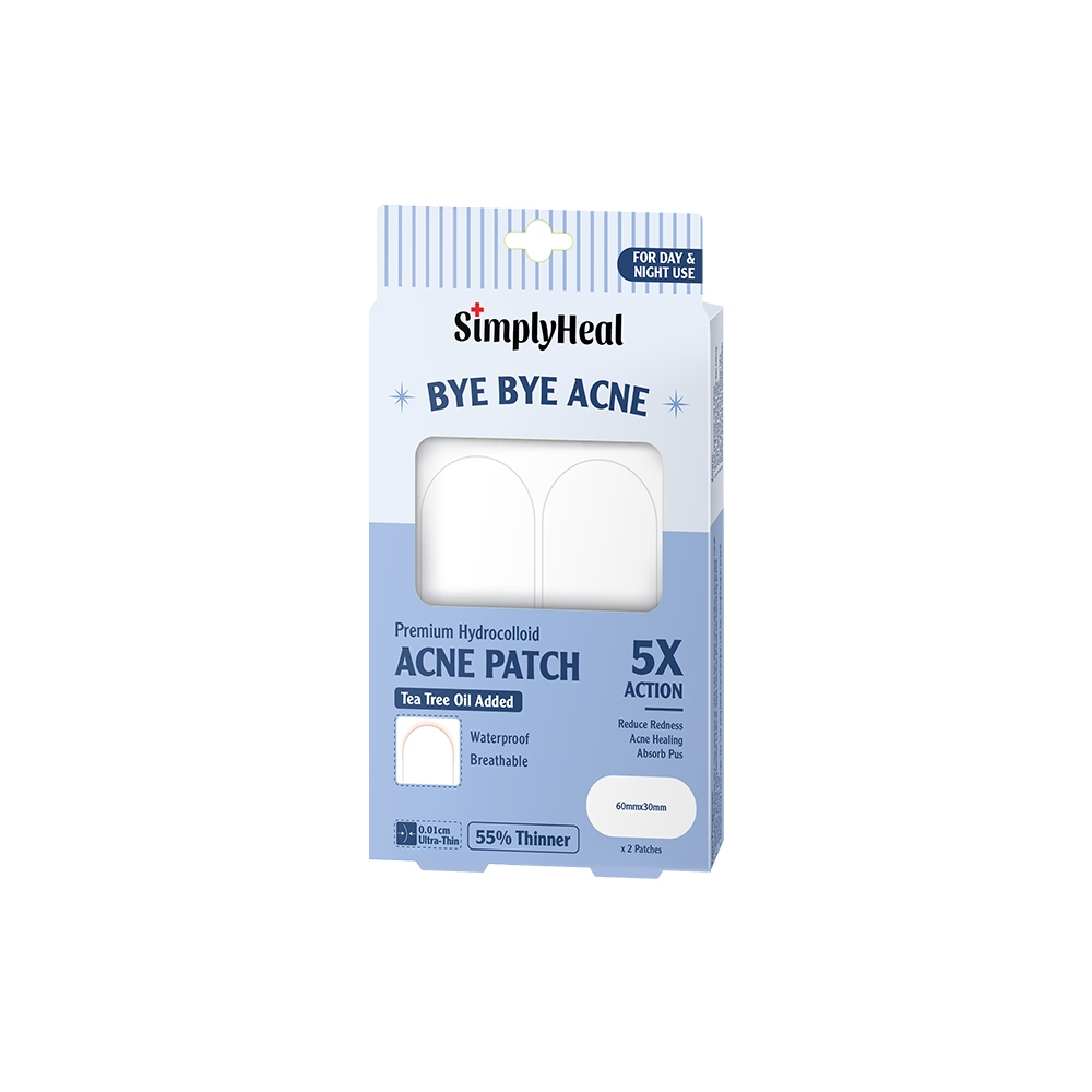 SimplyHeal Day & Night Premium Hydrocolloid Acne Patch (XL Functional) | Shopee Malaysia