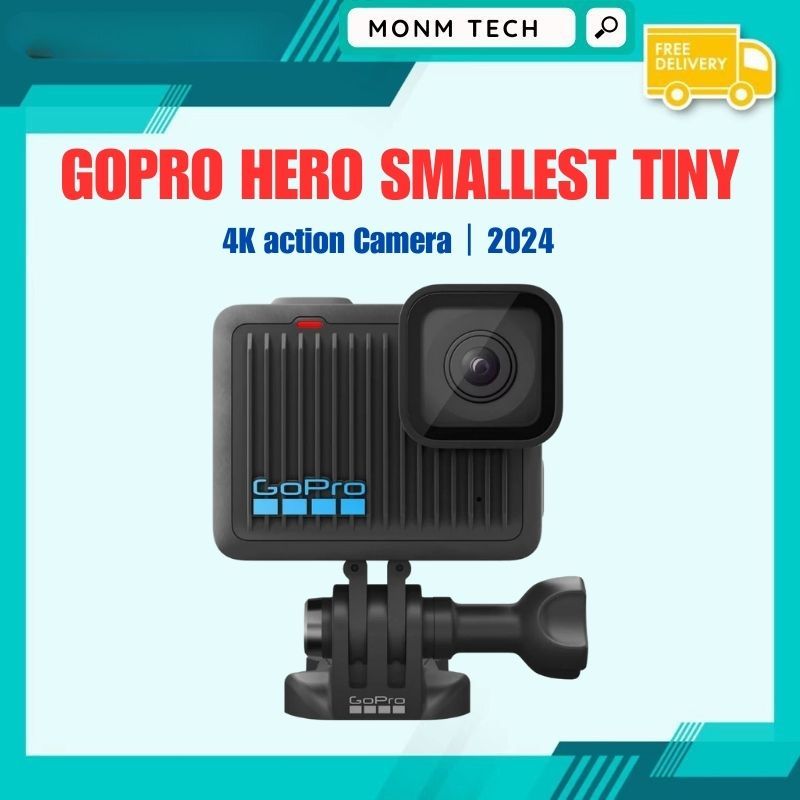 [Ready Stock ] GoPro HERO Smallest Tiny 4K action Camera NEW 2024 ...