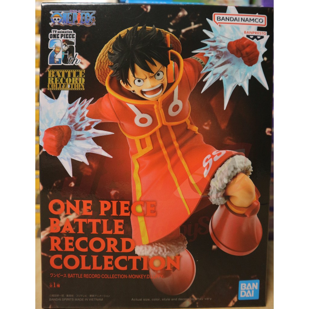 Banpresto ONE PIECE BATTLE RECORD COLLECTION MONKEY D LUFFY | Shopee ...