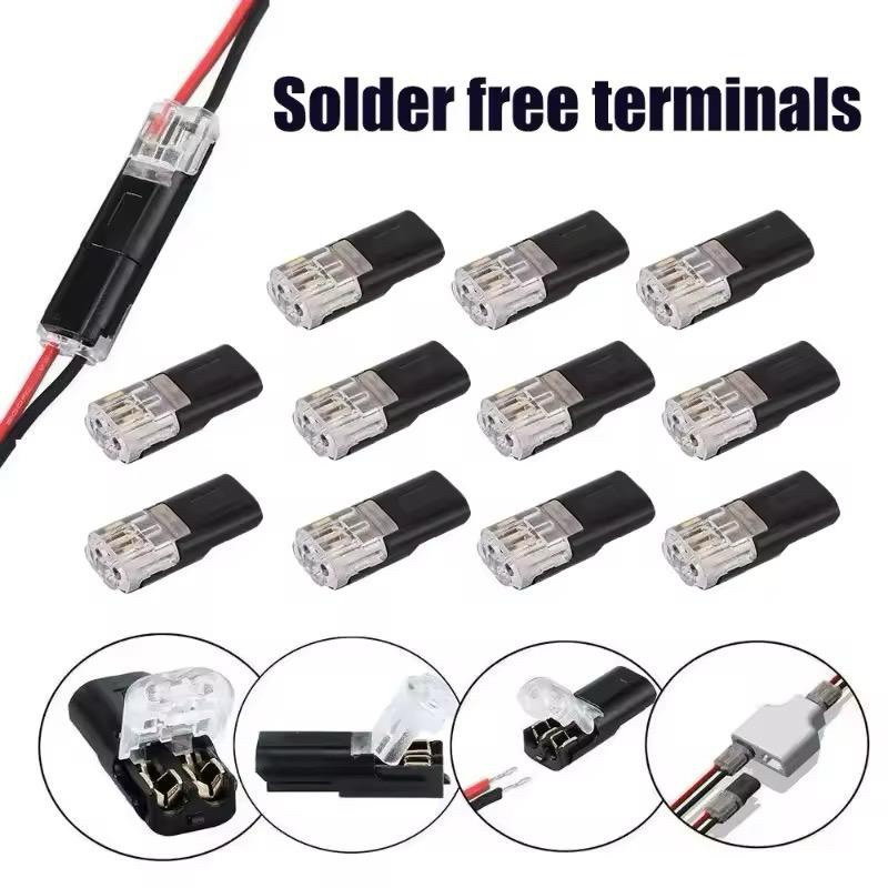 2pin car socket quick connect Electrical Automotive Wire Cable Strip ...
