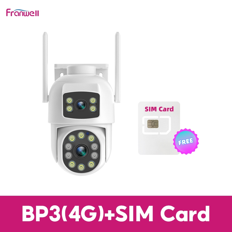 Franwell 8MP BP3 4G Sim Card Waterproof CCTV Wireless Outdoor PTZ Speed ...