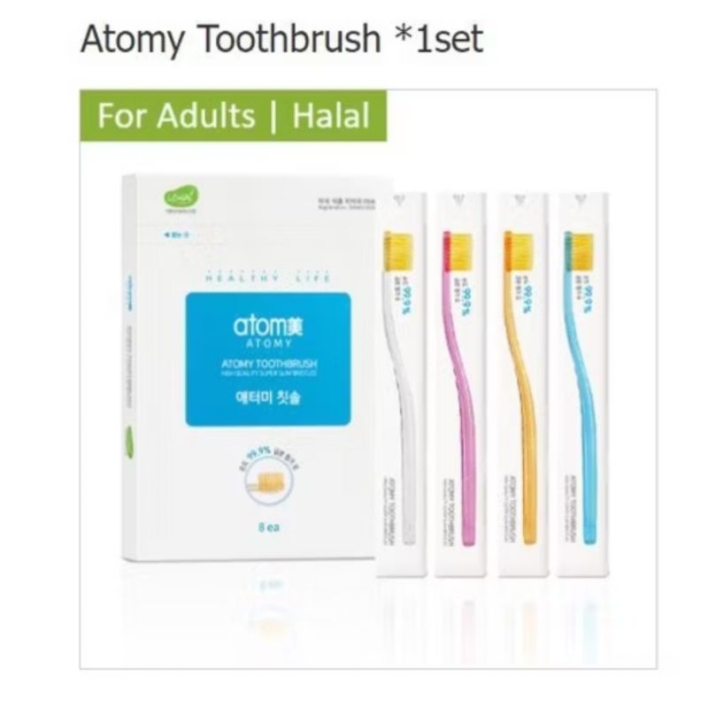 ready stock atomy tooth brush (set of 8 PC) | Shopee Malaysia