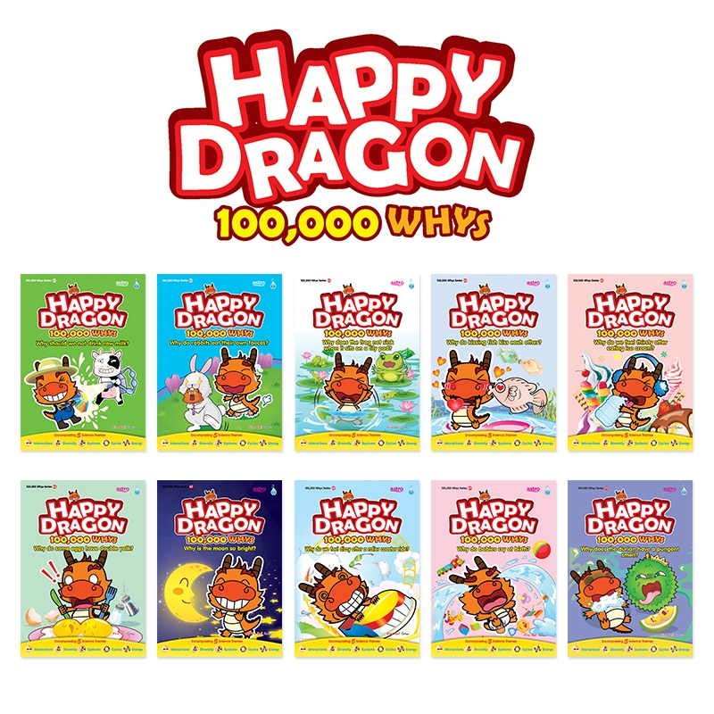 (ENG) Happy Dragon 100,000 Whys Issue 61-70 (Comic Holic) Naga Ceria ...