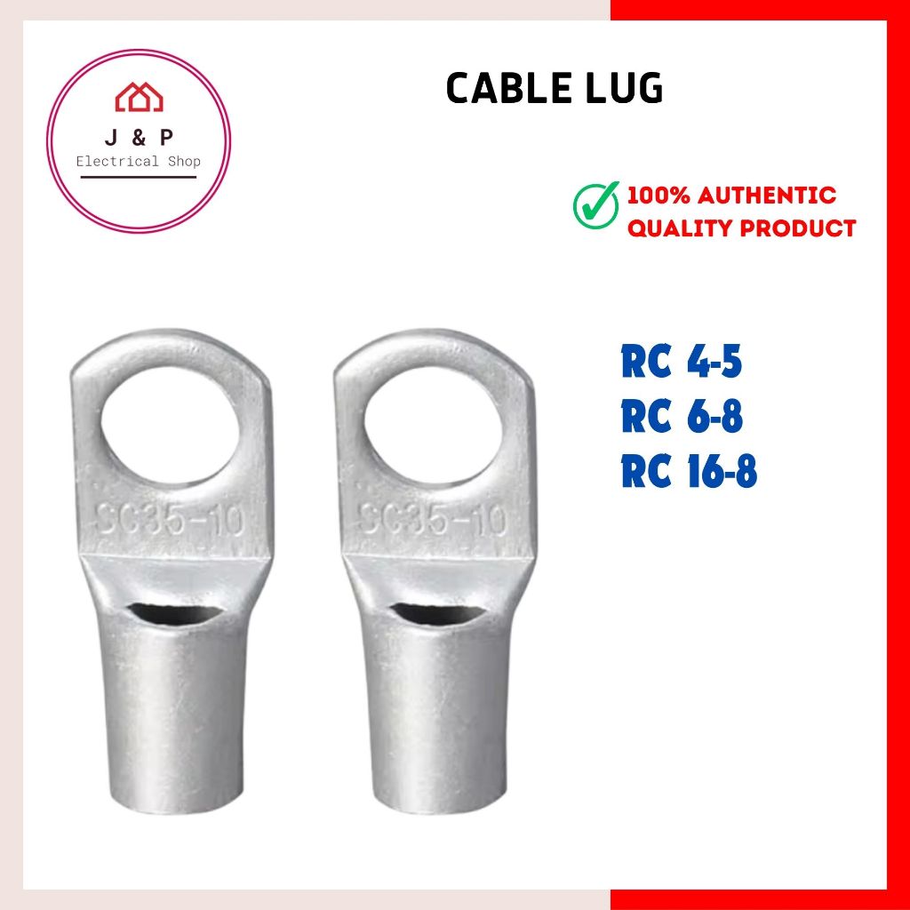 CABLE LUG 4MM/ 6MM / 16MM (MCCB, CONTACTOR, ELCB & etc.) | Shopee Malaysia