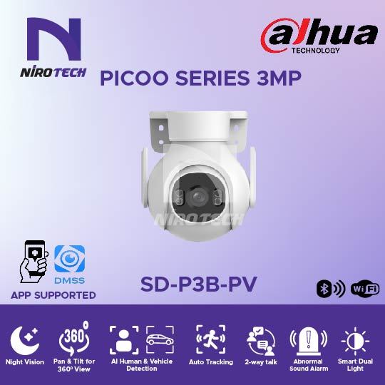 DAHUA Picoo B1 3MP Outdoor CCTV Camera (DH-P3B-PV) | Shopee Malaysia