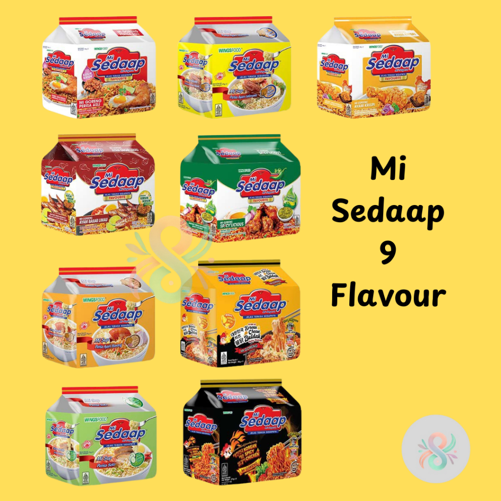 (Loose Pack) Mi Sedaap Mie Sedaap Mie Goreng / Sup Pelbagai Perisa All ...