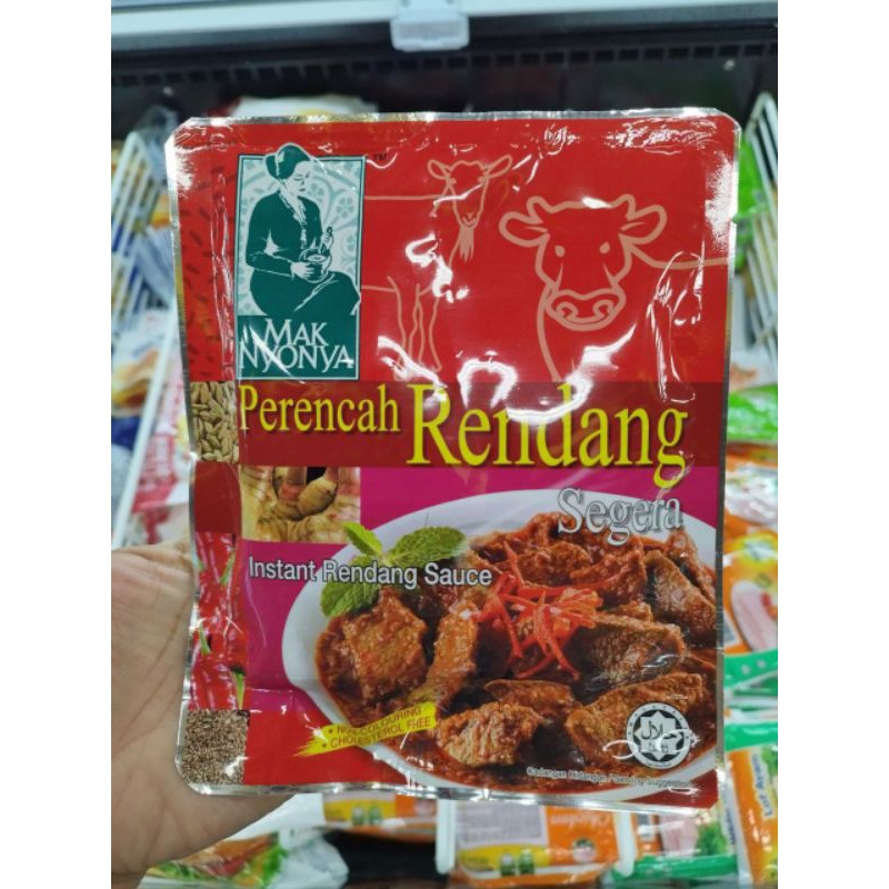 Perencah Rendang Segera Mak Nyonya 200gram | Shopee Malaysia