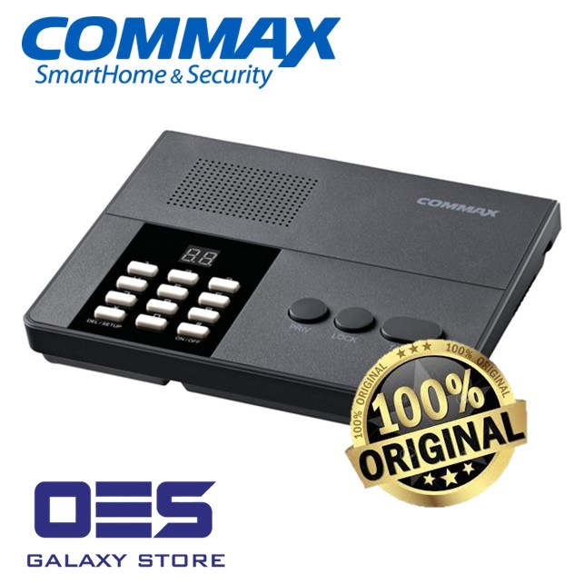 COMMAX CM-810 Analog 10ch 2 Wires DC 12V Master Intercom Unit ...