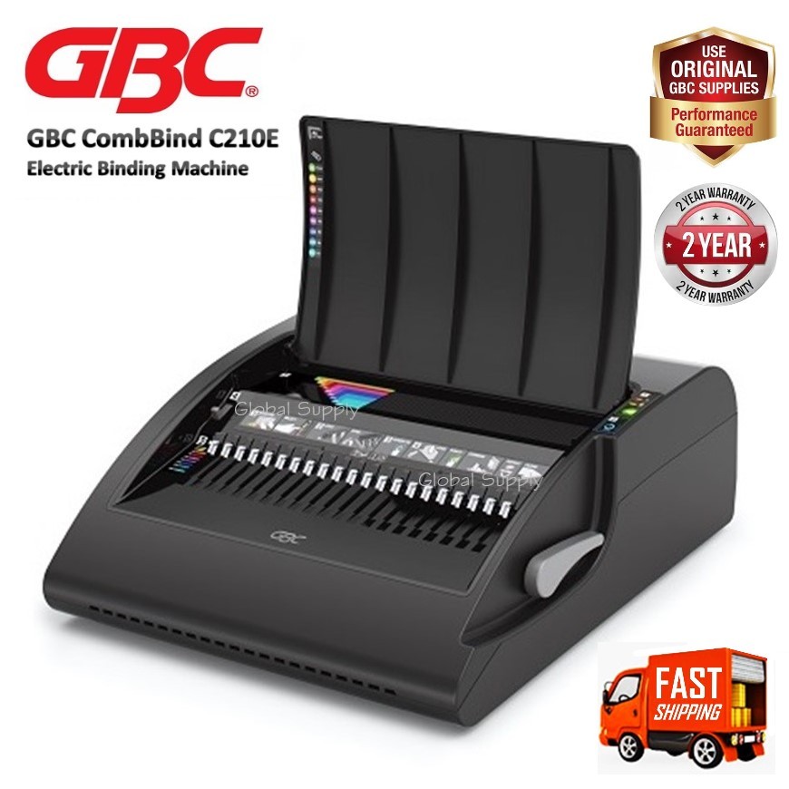 Electric Binding Machine Comb Bind GBC C210E | Shopee Malaysia