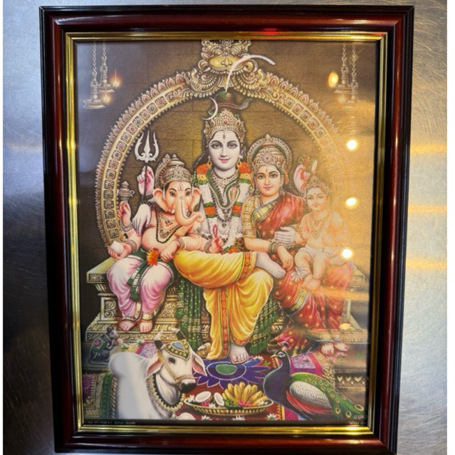 Shivan Family Photo Frame | Hindu God Frame | 9x12cm | Shopee Malaysia