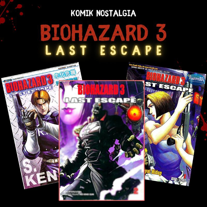 E-Komik Lengkap Biohazard 3 Last Escape (PDF) Bahasa Melayu | Shopee ...