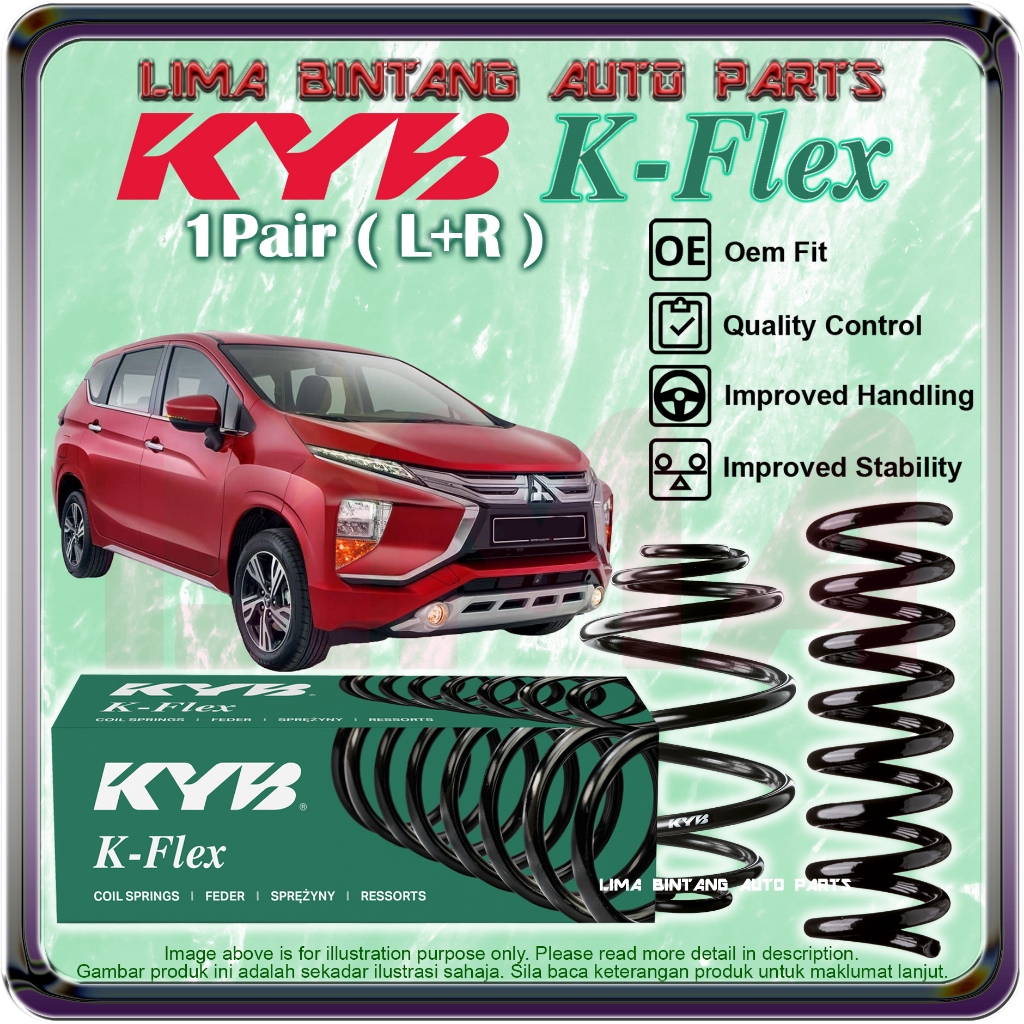 ( 1Pair ) Mitsubishi XPander Coil Spring Standard Heavy Duty Front ...