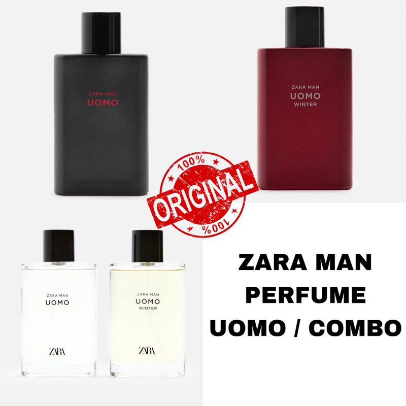 🆕 ZARA MAN Perfume UOMO / COMBO 90ml | Shopee Malaysia