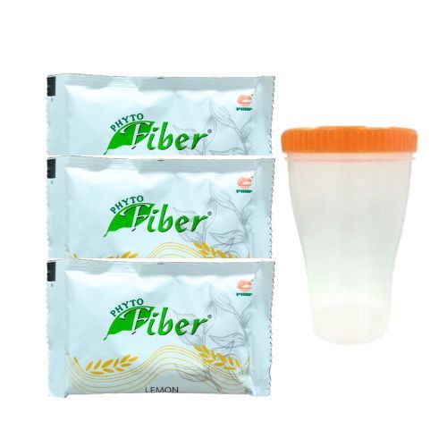 NEW PHHP PHYTO FIBER LEMON (TRIAL PACK 3 SACHETS + 1 SHAKER) (DETOX ...