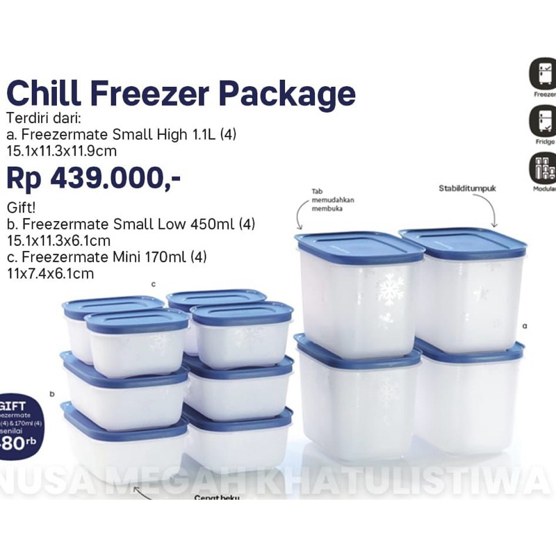 Tupperware chill freezer | Shopee Malaysia