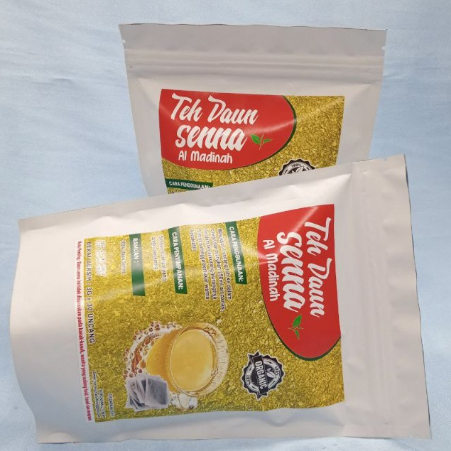 TEH DAUN SENNA BY AL MADINA 30 TEA BAGS ORIGINAL HQ ORGANIC NATURAL ...