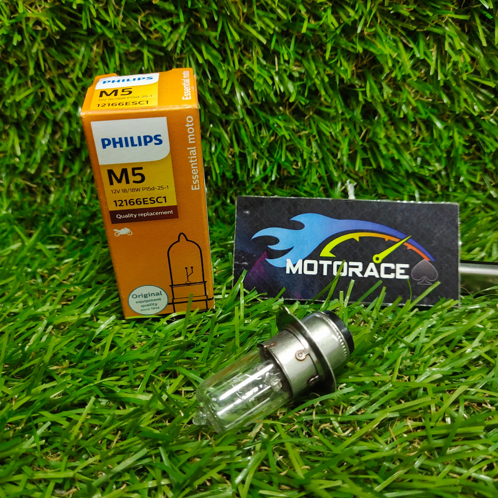 PHILIPS HEAD LAMP BULB M5 12166ESC1 12V18/18W | Shopee Malaysia
