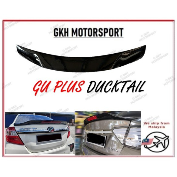 PROTON SAGA VVT PERODUA BEZZA GEARUP GU PLUS 68 REAR LIP DUCKTAIL WING ...