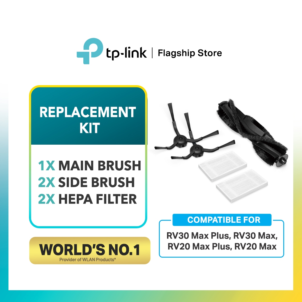TP-Link Tapo Robot Vacuum Replacement Kit RVA105 / For Tapo RV30 Max ...