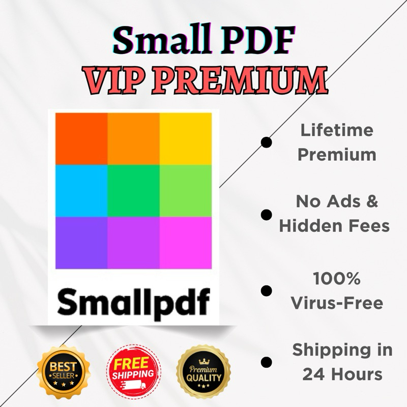 2024 SmallPDF PRO PDF Editor - Compress and Convert PDF Smallpdf (Android APP Only) | Shopee ...