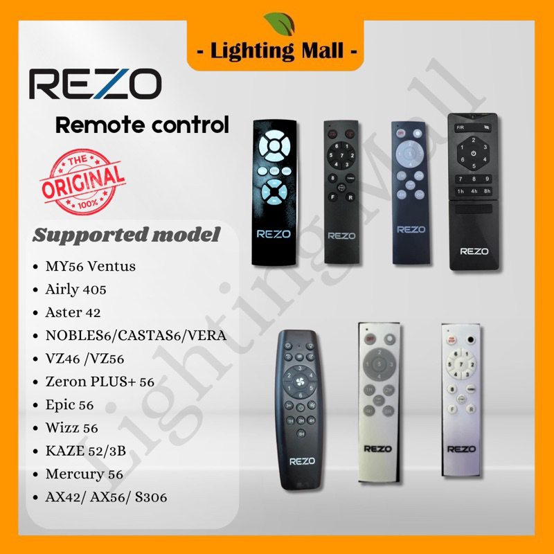 REZO REMOTE CONTROL & PCB RECEIVER | Shopee Malaysia