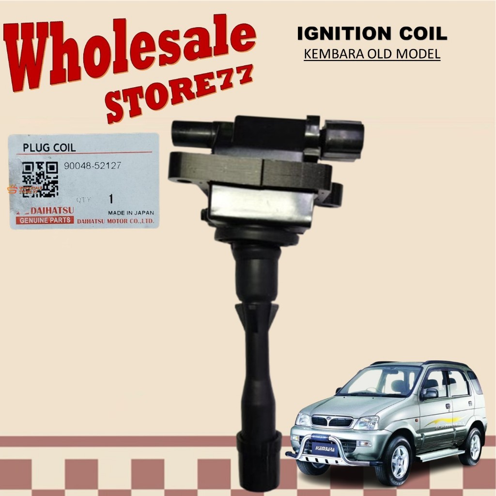ORIGINAL | DAIHATSU PERODUA KEMBARA MIRA L500 TURBO PLUG COIL IGNITION ...
