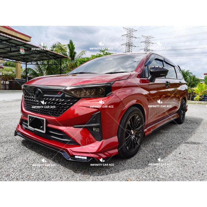 PERODUA ALZA 2022-2024 PROJECT X V2 BODYKIT SKIRTING SPOILER WITH PAINT ...