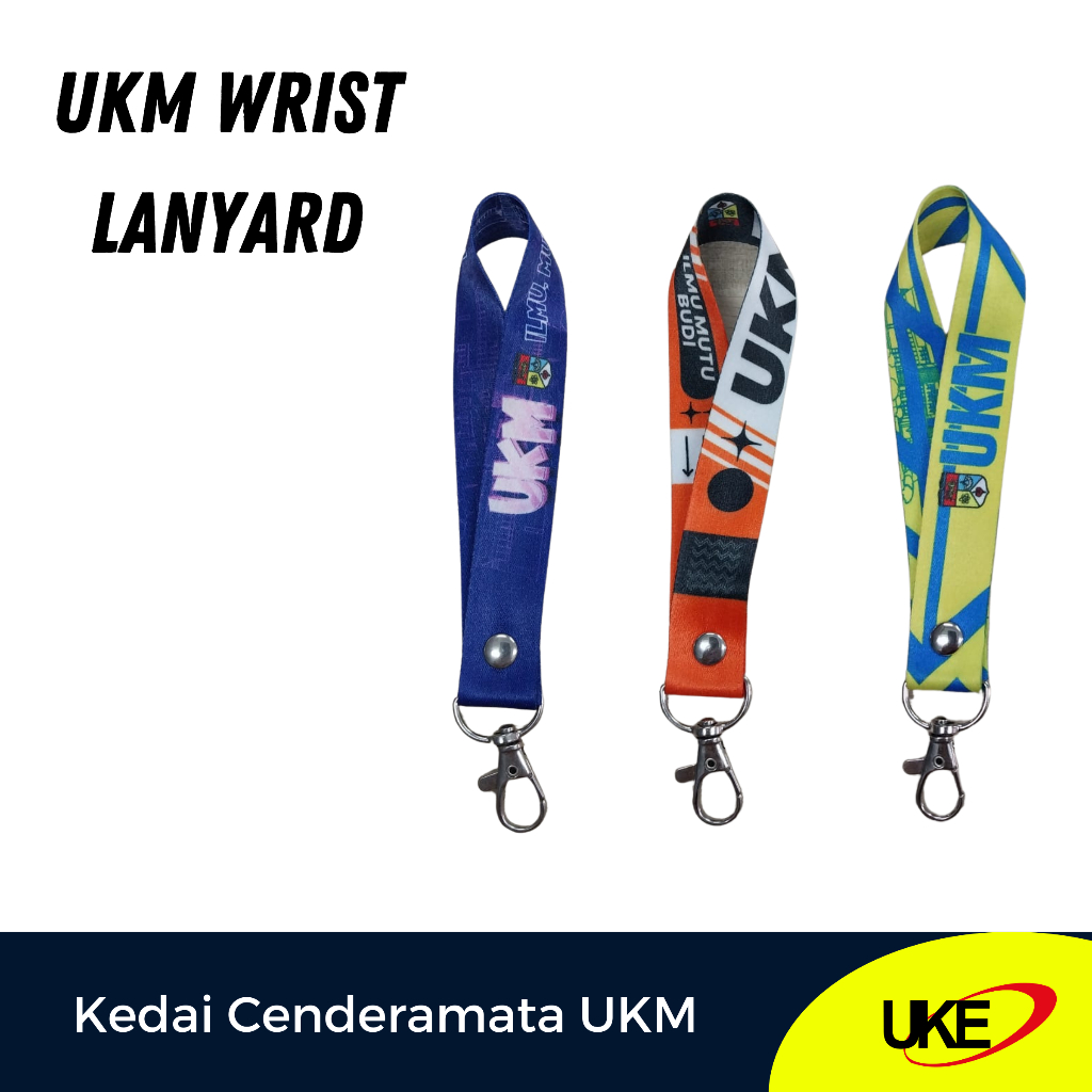 WRIST LANYARD WITH UKM LOGO | Shopee Malaysia