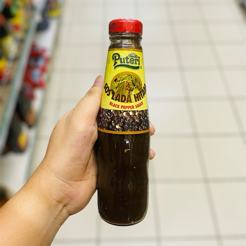 Puteri Sos Lada Hitam Black Pepper 340g | Shopee Malaysia