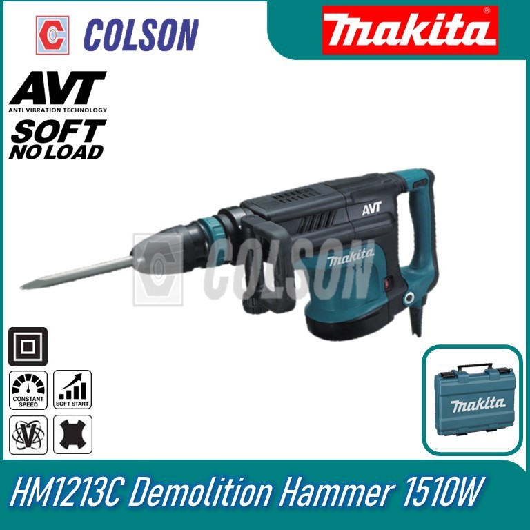 COLSON MAKITA HM1213C Demolition Hammer 1510W | Shopee Malaysia