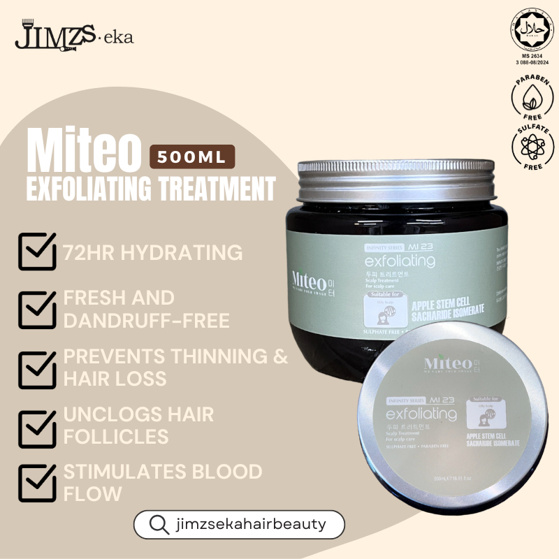 Miteo Exfoliating Scalp Treatment 500ml (Scalp Care / Cleansing ...