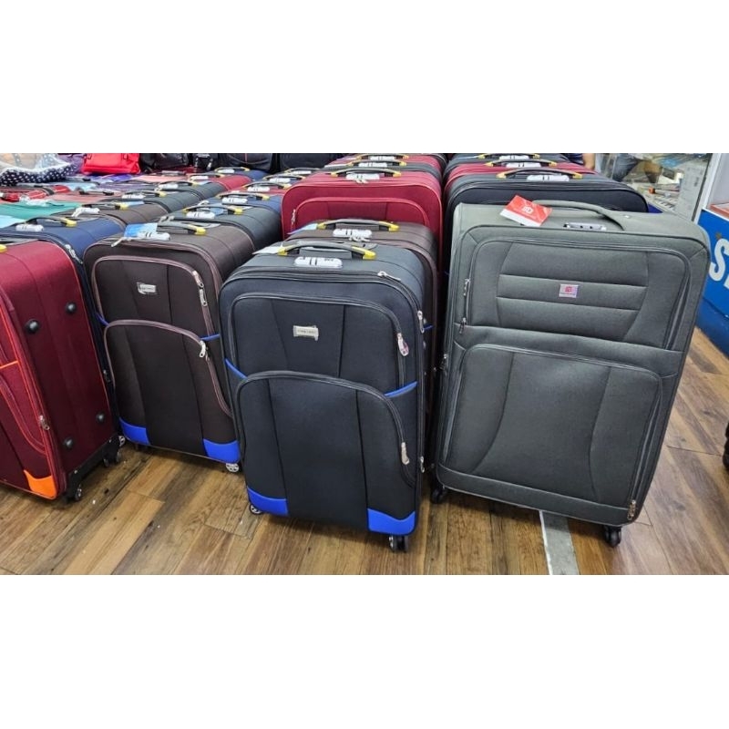 LUGGUAGE TROLLY BEGS size 20"/24"/28"/32" inch Suitcases Travel Begs ...