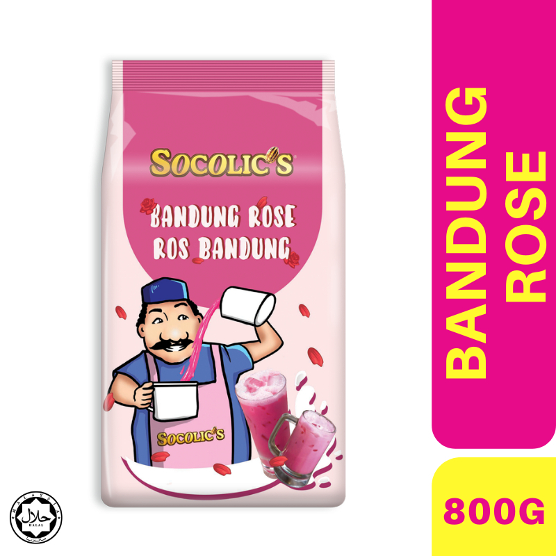 SOCOLIC'S Rose Bandung (Minuman Rose Bandung) + FREE GIFT [800G ...