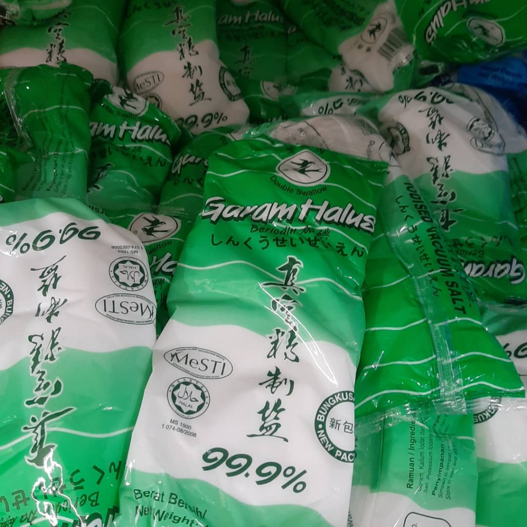 GARAM HALUS beriodin double swallow (HIJAU) 450g | Shopee Malaysia