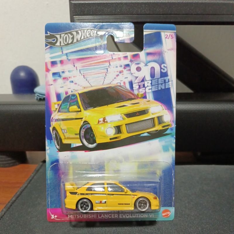 Hot Wheels 90s street scene Mitsubishi lancer Evolution Evo 6 VI ...