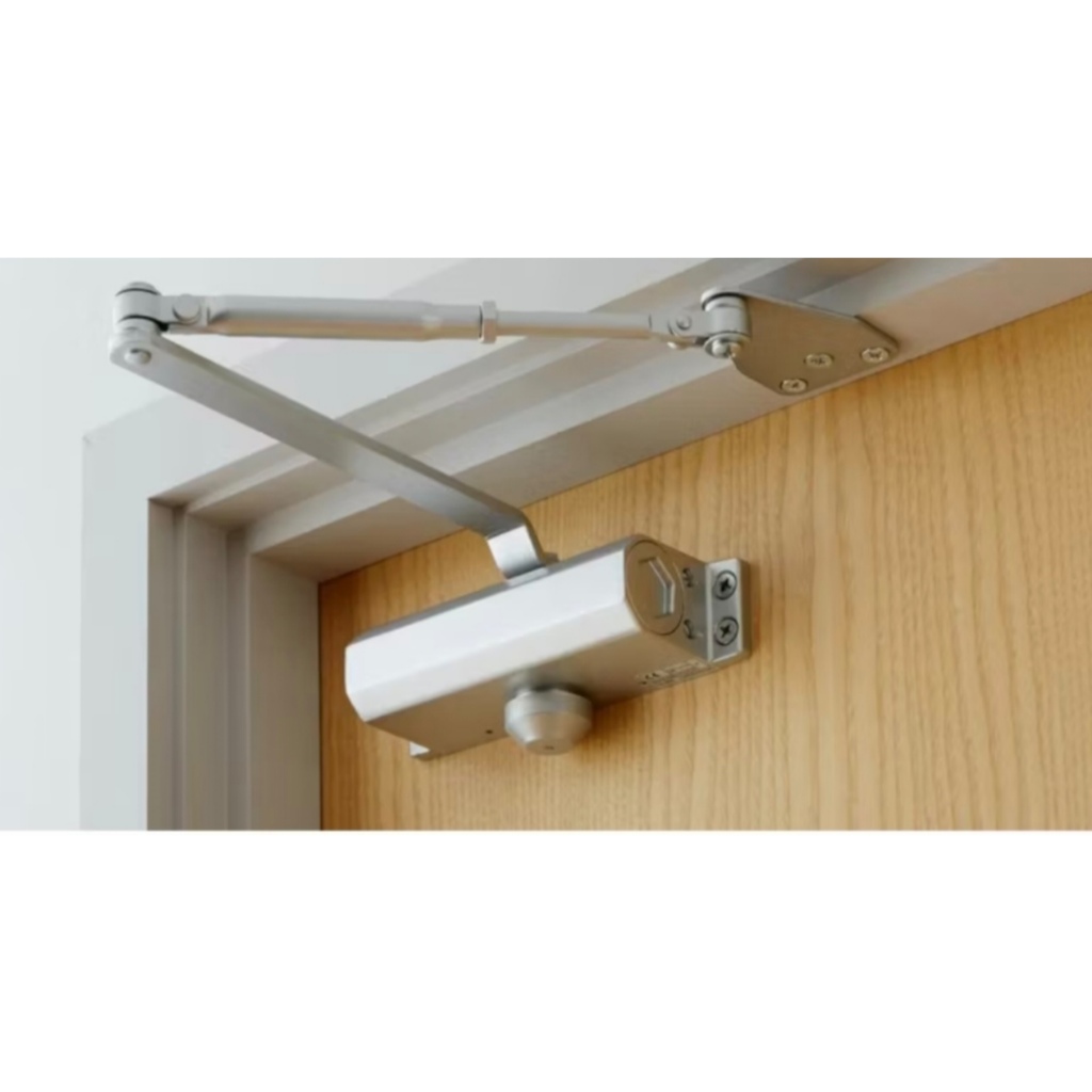 Heavy Duty Aluminum Door Closer Automatic Adjustable Closers Hydraulic ...