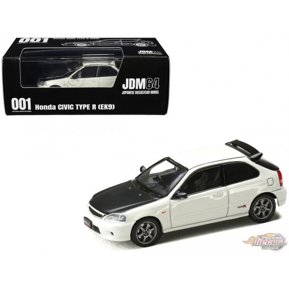 Hobby Japan JDM64 Honda Civic Type R EK9 JDM Style Championship White 1 ...