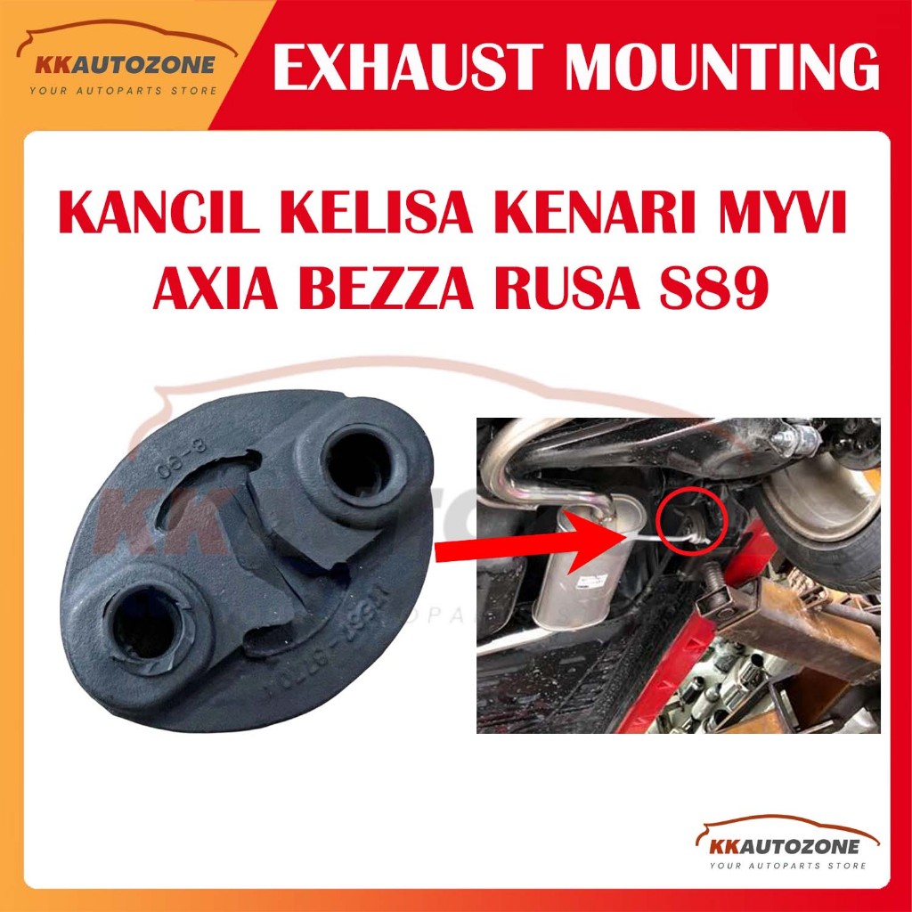 Kancil Kelisa Kenari Myvi Axia Bezza Rusa S89 Ekzos Mounting Getah ...