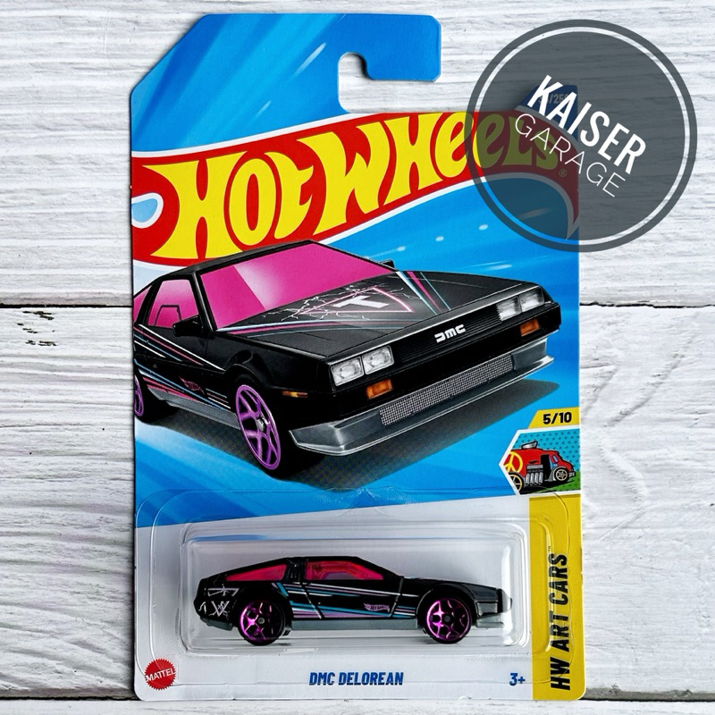 Hot Wheels : DMC Delorean (HW Art Car) | Shopee Malaysia