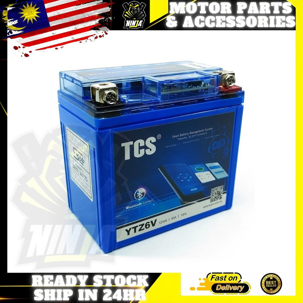 SC64 YTZ6V BLUETOOTH SMART BATTERY RSX150/RS150R/CBR150/VARIO150/AIR ...