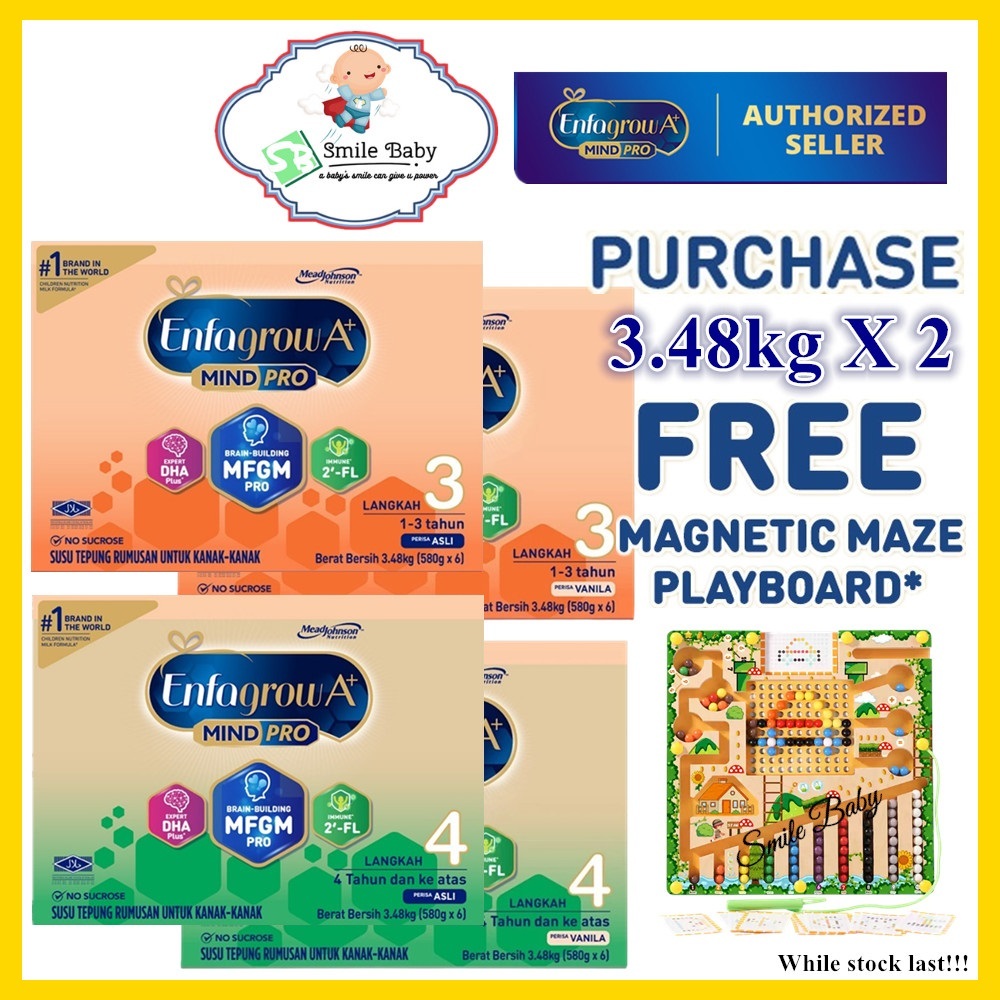 From RM257.39 after coin cashback* Enfagrow A+ S3/S4 MFGM Original ...