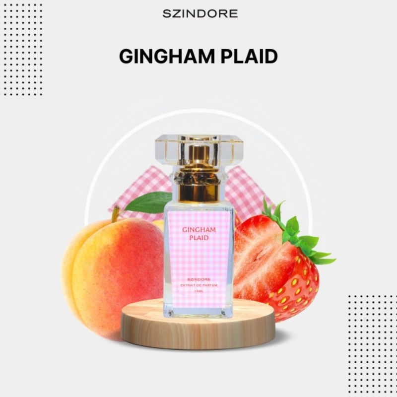 Szindore Gingham Plaid Extrait de Parfum ( EDP ) for women | Shopee Malaysia