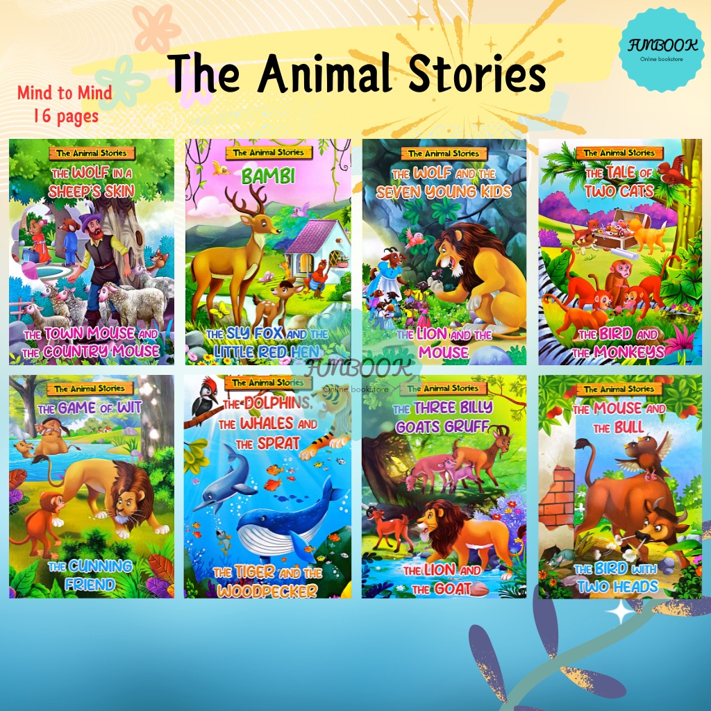[FUNBOOK] The Animal Stories Preschool Children 16 pages Mind to mind ...