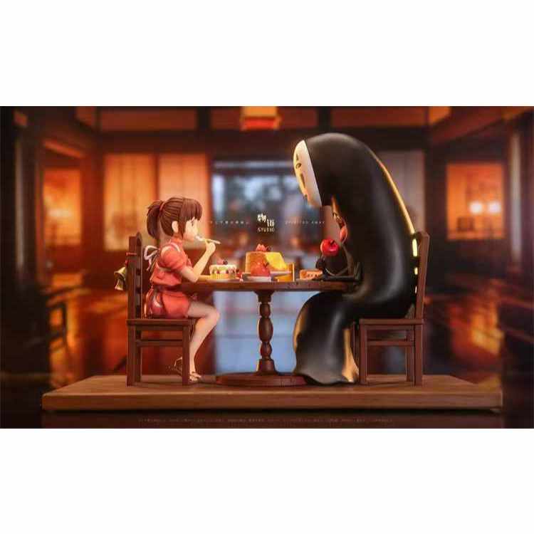Wu Yu Studio - Chihiro Ogino & Faceless Spirited Away Series Resin ...