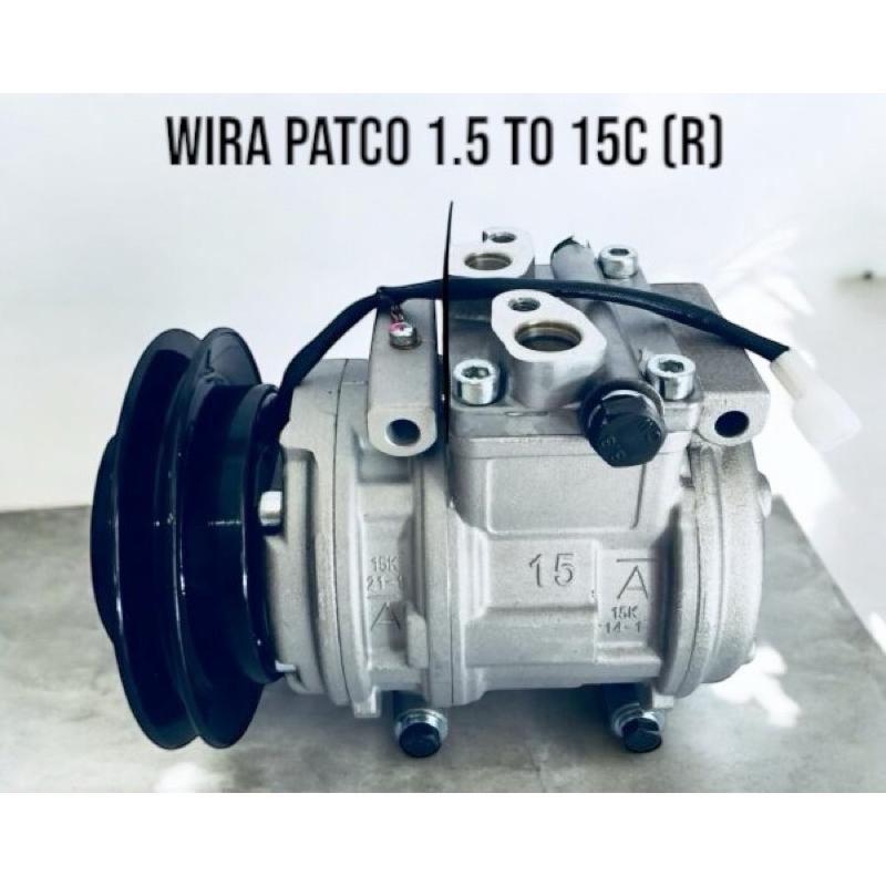 compressor Aircond wira saga size 15 | Shopee Malaysia
