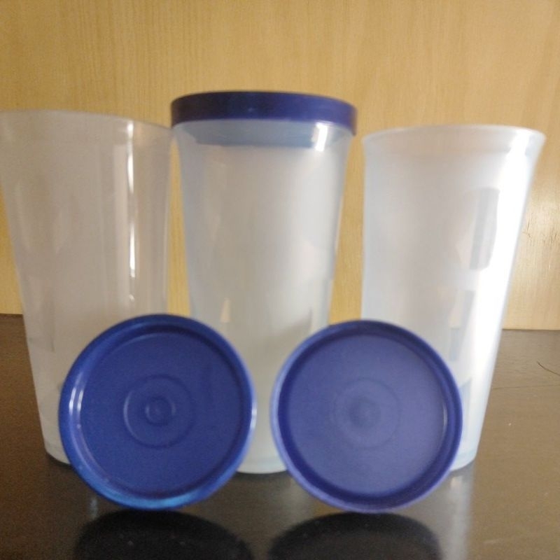 Tupperware original. 13cm long x 6.5cm opening. water tumbler. 1pc per ...